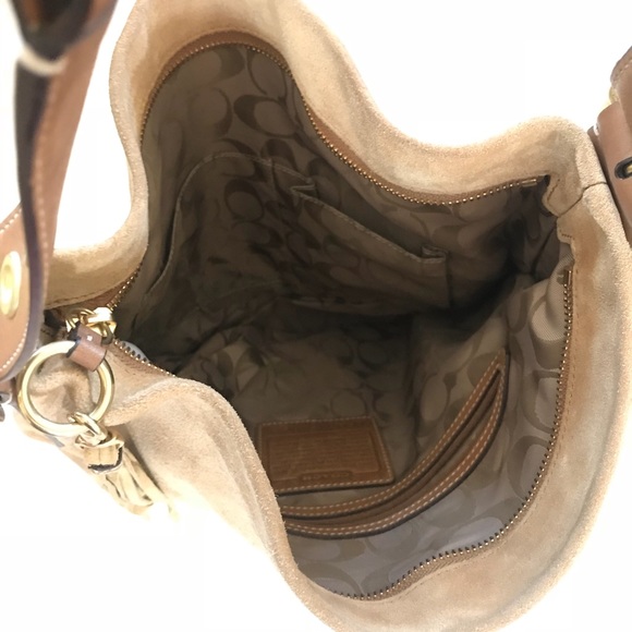 Coach | Bags | Coach Suede Purse | Poshmark